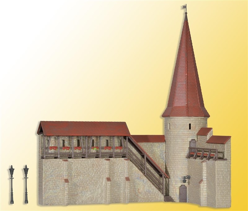 Kibri 38915 H0 Stadtmauer mit Rundturm in Weil | Spielwaren Möhnle Kibri 38915 H0 Stadtmauer mit Rundturm in Weil | Spielwaren Möhnle